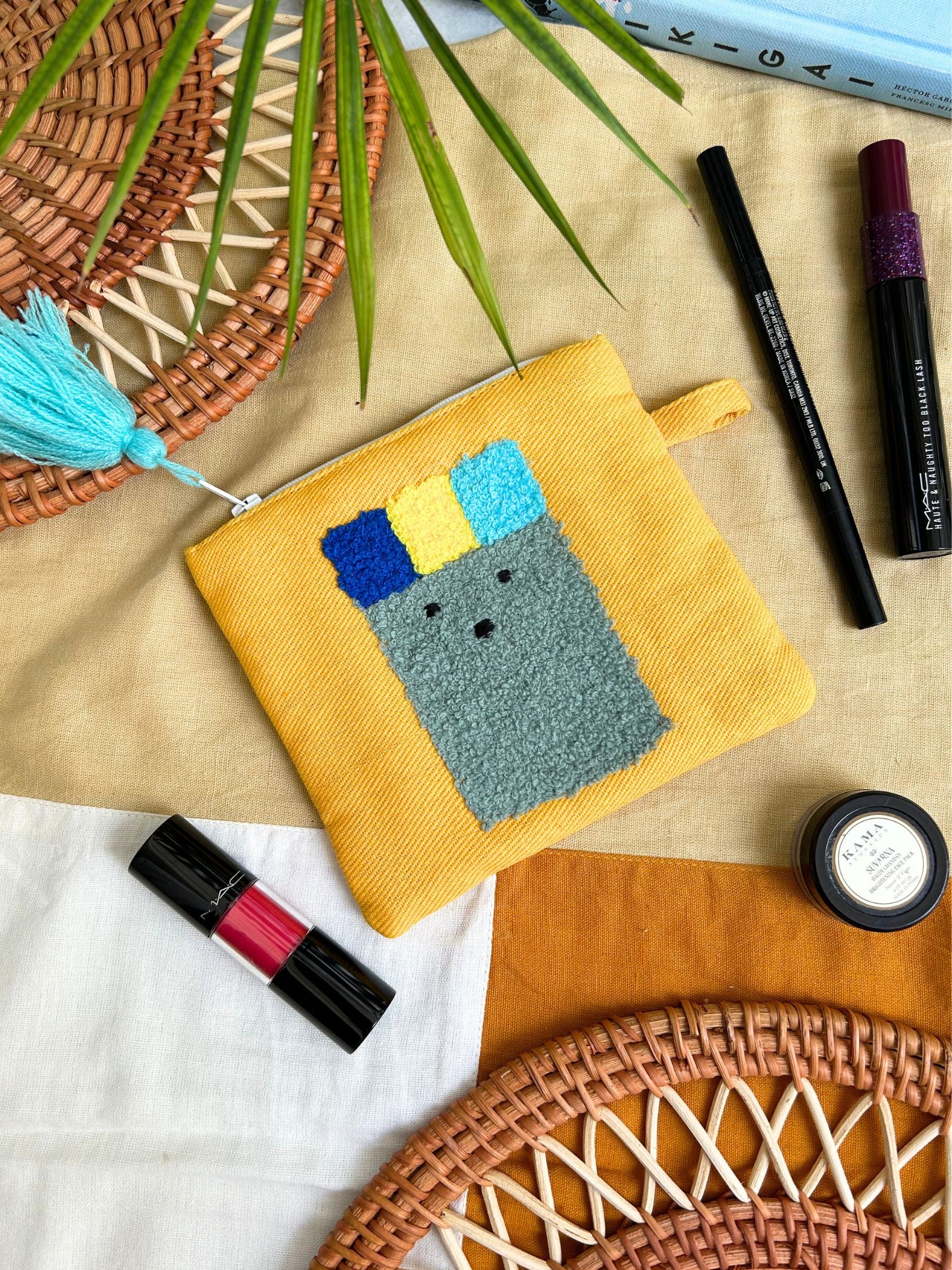 Wonder Pouch - Yellow – JASMEY HOMES